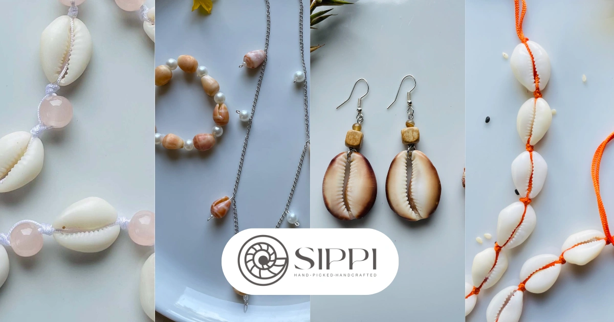 Sippi Ceylon | Handcrafted Shell Jewelry from Sri Lanka